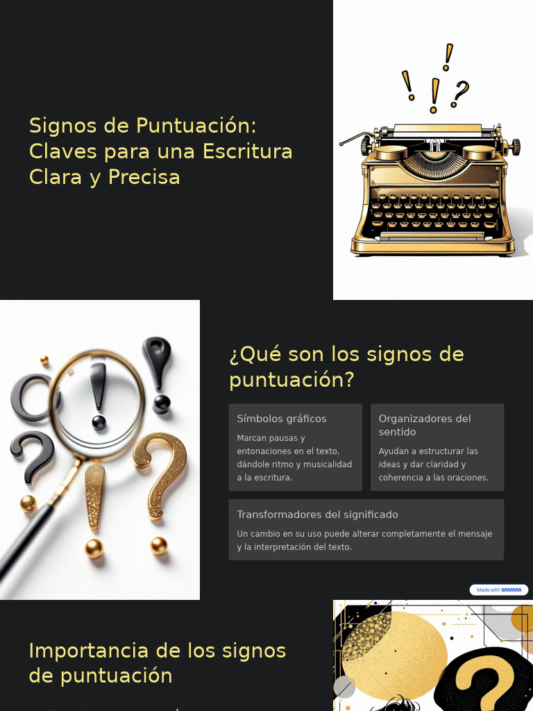 Signos de Puntuacion Claves Para Una Escritura Clara y Precisa (1 ...
