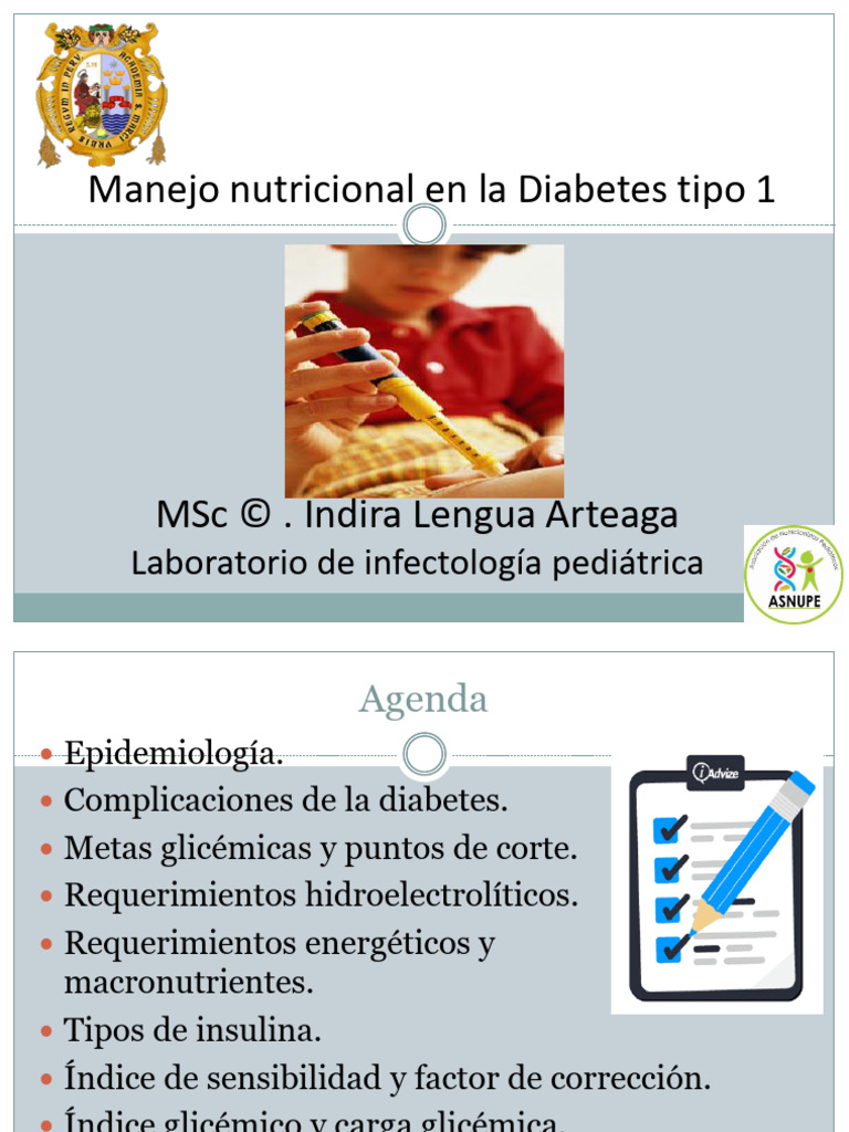 Metas Glicémicas en Diabetes Tipo 1 | PDF | Diabetes | Nivel de glucosa