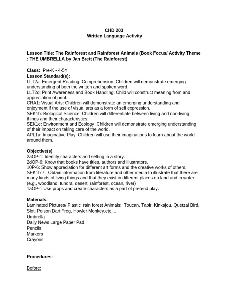 SAMPLE Written Language Development Activity-1 2 | PDF | Human Communication | Cognition