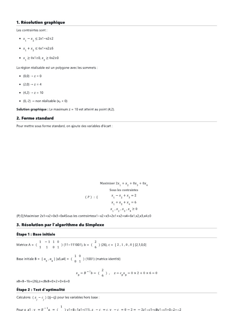 Simplex | PDF