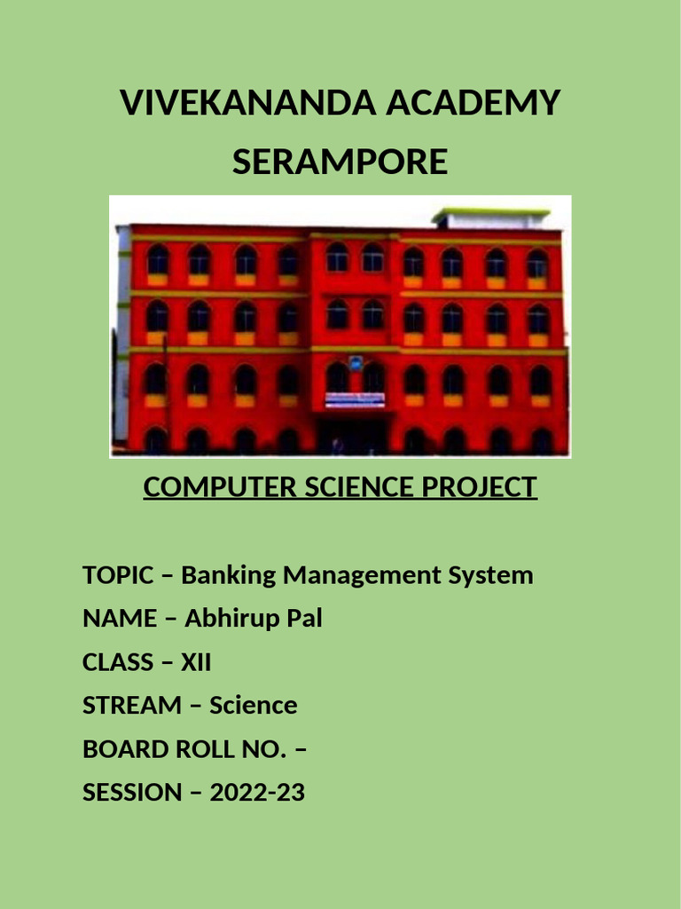 12 CS Practical First4pages | PDF