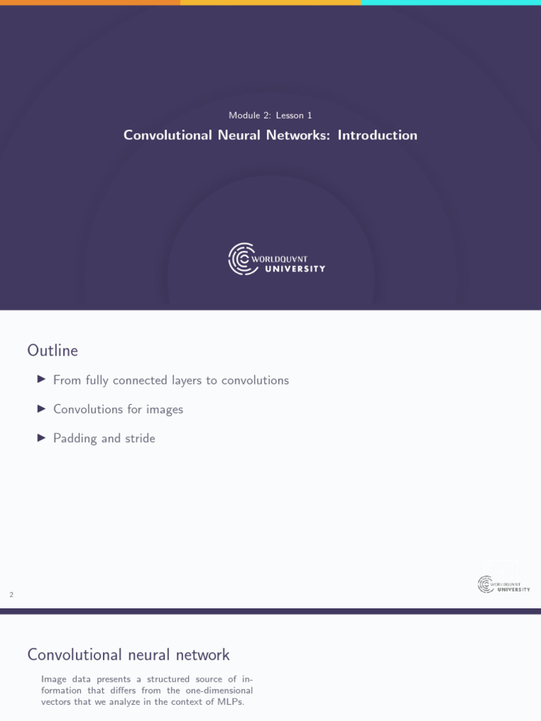 Slides - Module 2 Lesson 1 | PDF | Computational Neuroscience | Machine Learning