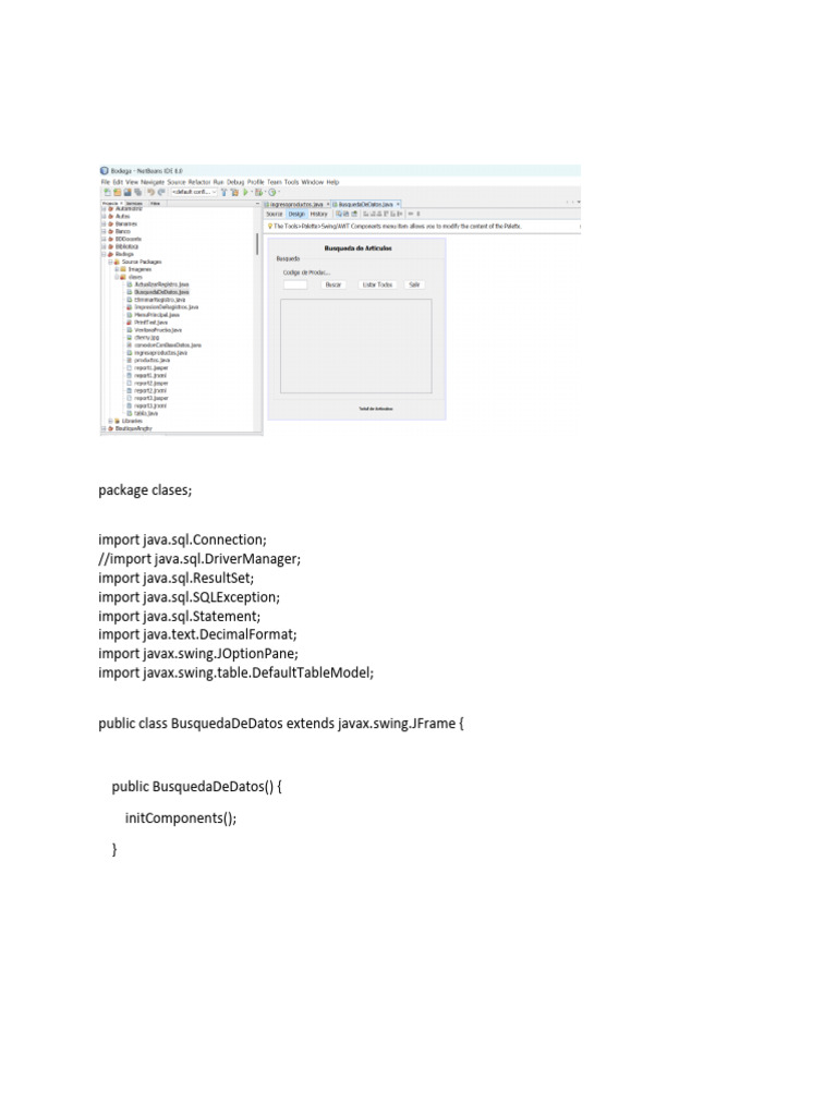 Codigo de Consultas | PDF | SQL | Java (lenguaje de programación)