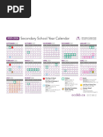 CIS School Calendar 2025-2026 | PDF | Academic Term | Observances
