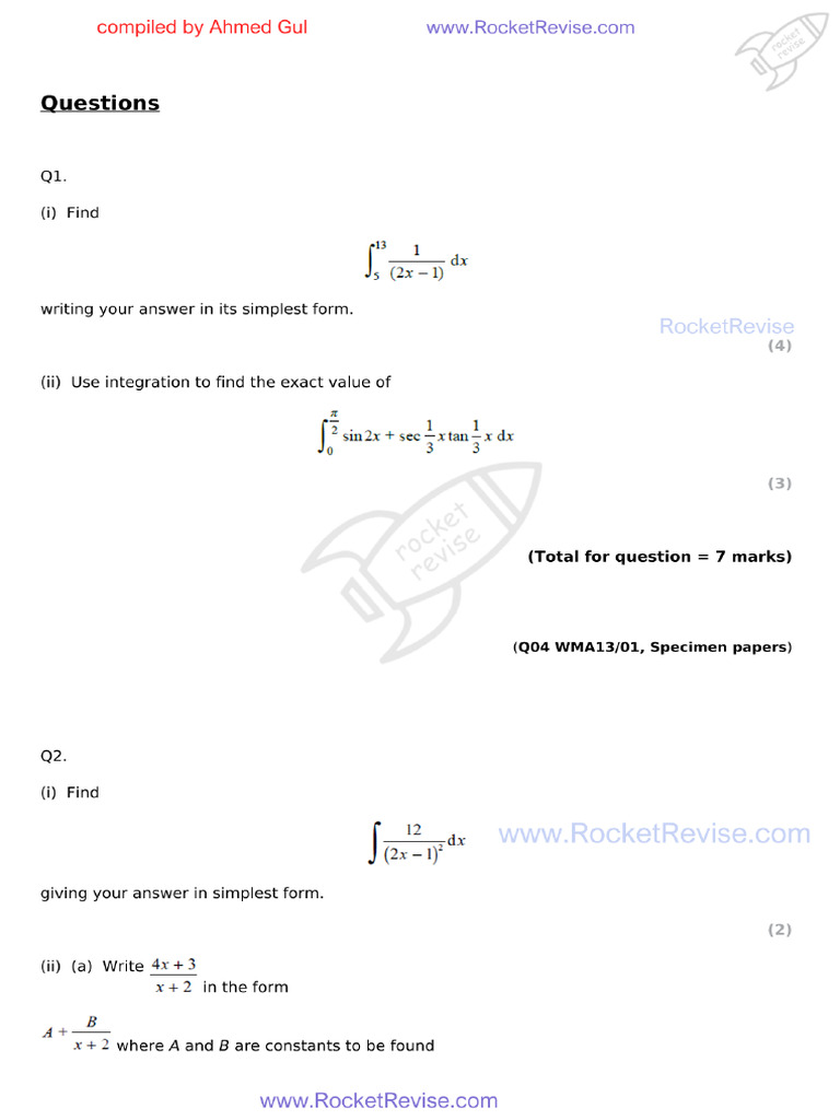 Ial p3 Integration | PDF