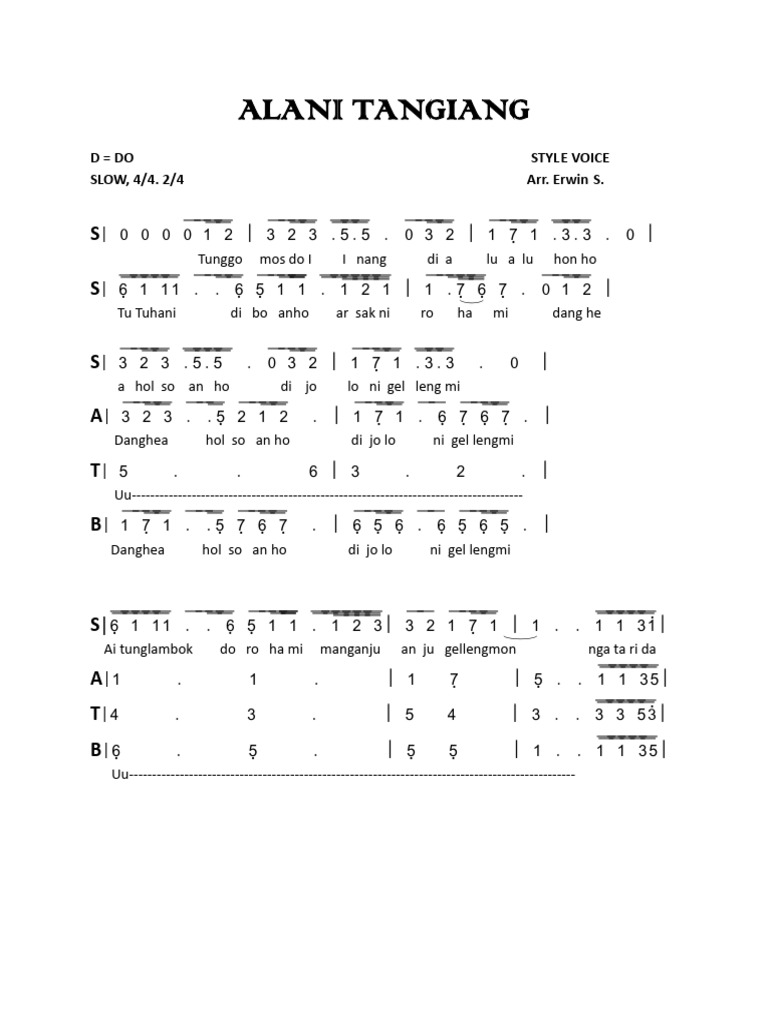 Alani Tangiang Fix | PDF