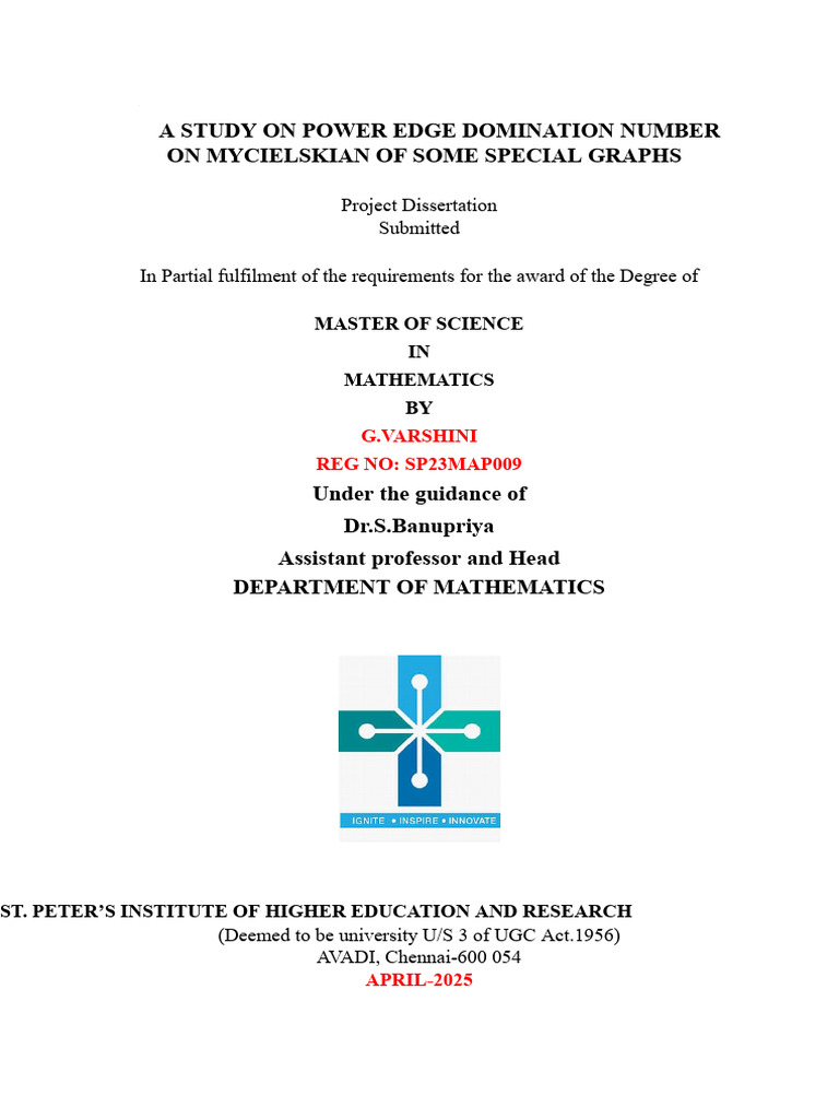 Varshini Project 2 (3) Final | PDF | Vertex (Graph Theory) | Graph Theory