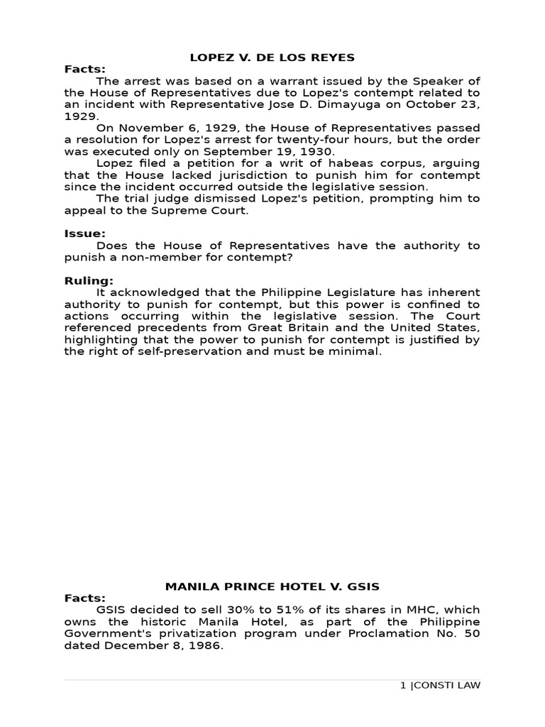 Consti Case Digest 1p-50p | PDF | Supreme Court Of The United States ...