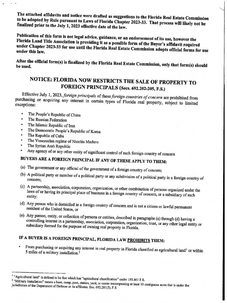 Notice Foreign Principal | PDF