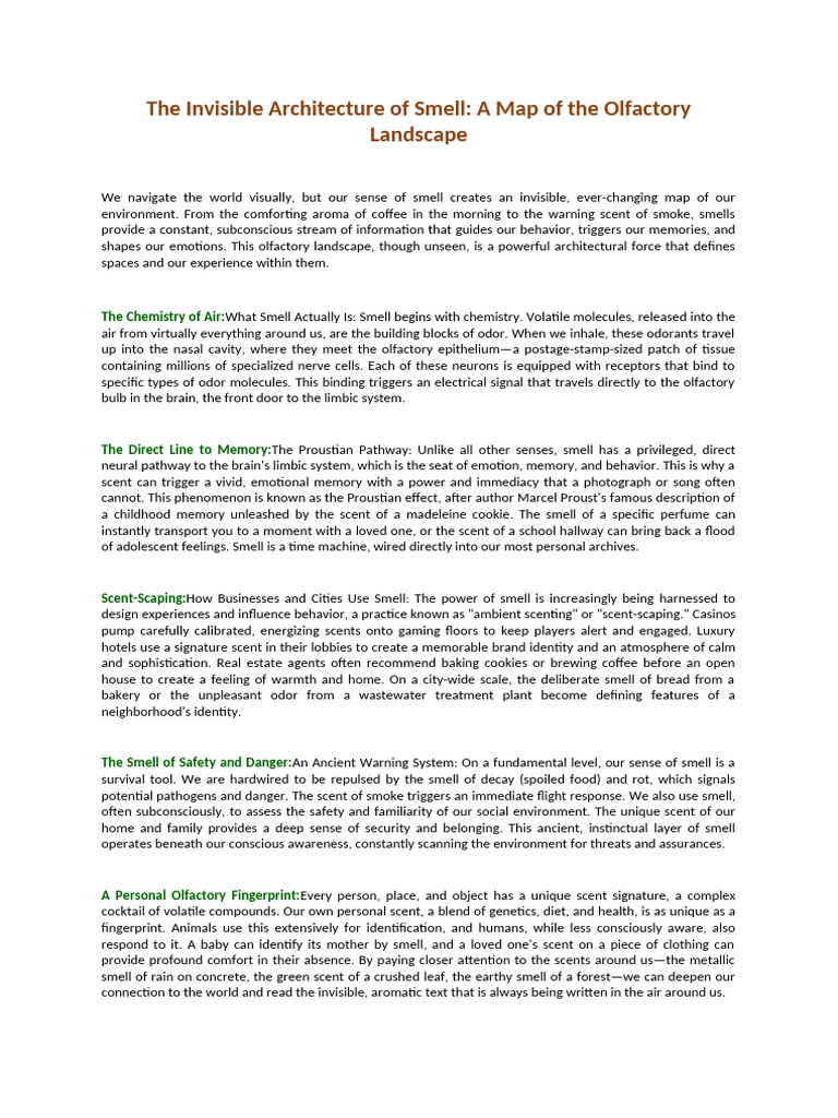 01_The Invisible Architecture of Smell_ a Map of the Olfactory ...