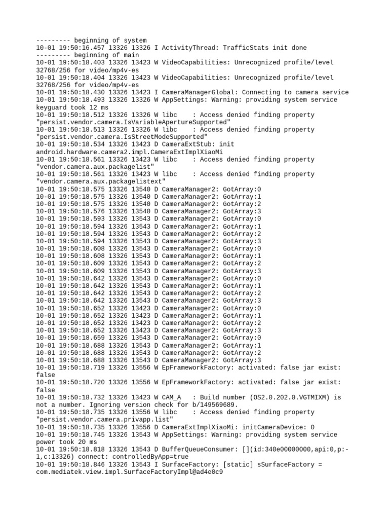 Log Cat 1759319417693 | PDF | Computing | Computer Programming