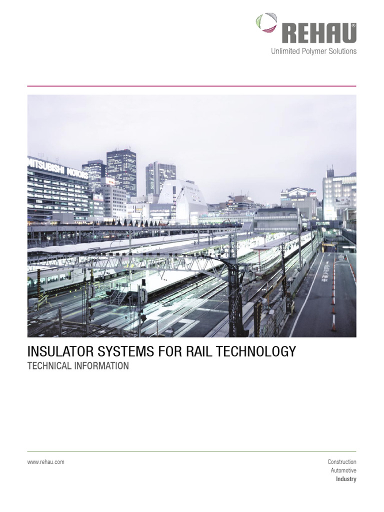 E56.705 En-Insulator Systems For Rail Technology | PDF | Insulator ...