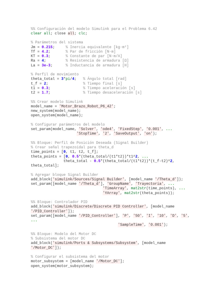 Simulink Motor Control Setup Guide | PDF | Mechanics | Secondary Sector ...