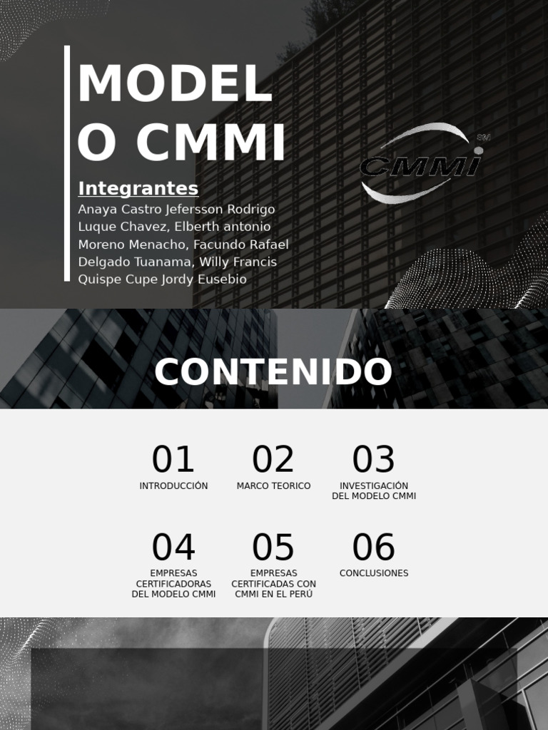 Modelo Cmmi - Grupo 4 | PDF | Pensamiento sistémico | Business