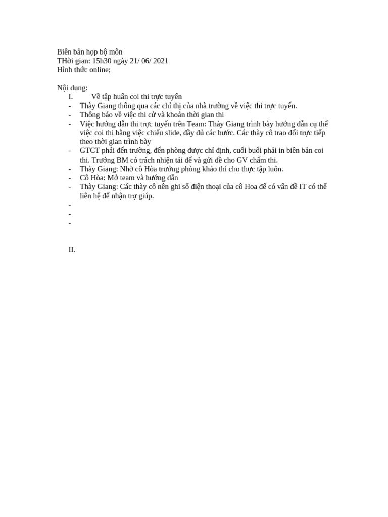 Bienban BMDoc 1 | PDF