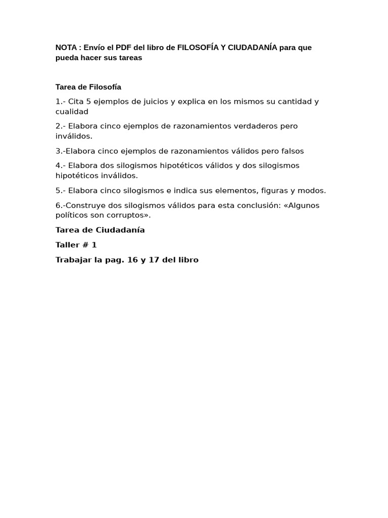 Tareas Asistidas de 2b | PDF