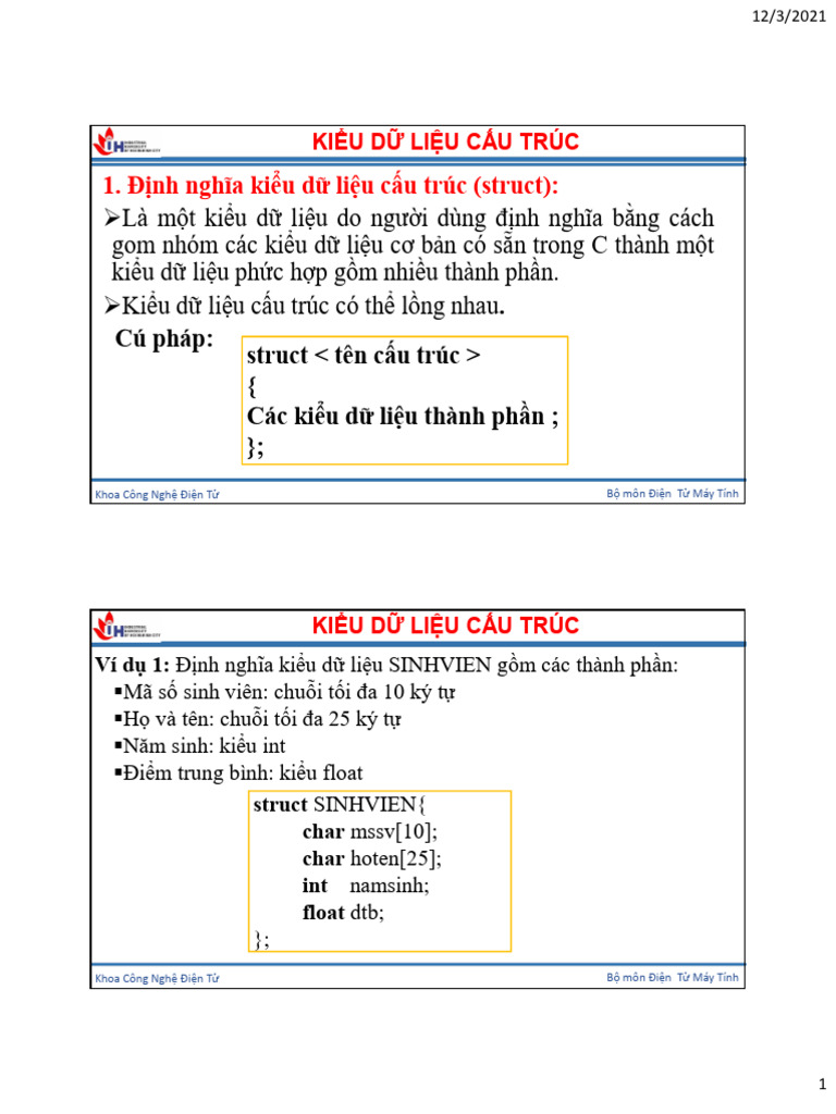 Bai9_kieu Du Lieu Cau Truc_new_sv | PDF