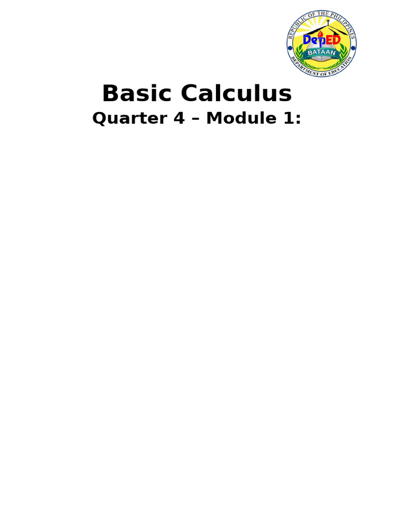 Antiderivative Concepts in Basic Calculus | PDF | Integral | Function ...