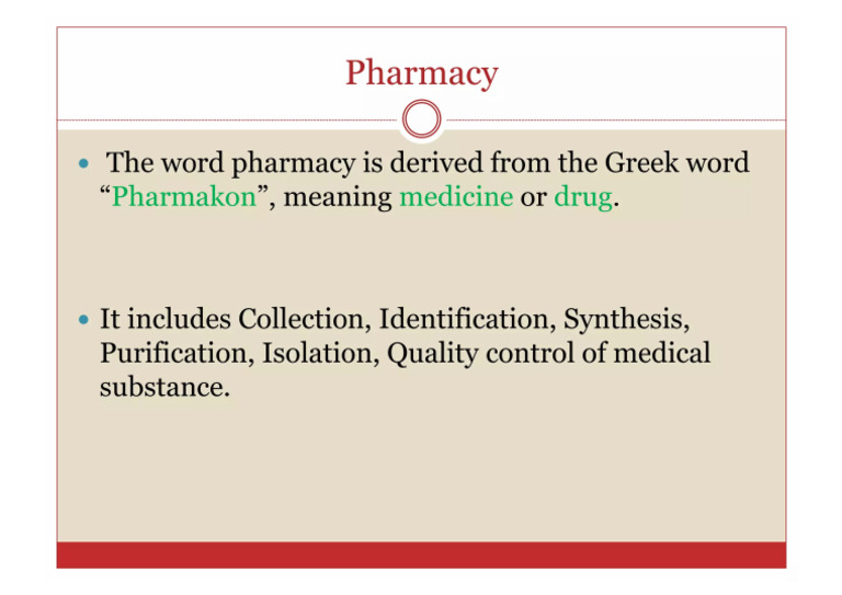 Pharmacy Pharmaceutics Introduction PPT 2 2048 | PDF
