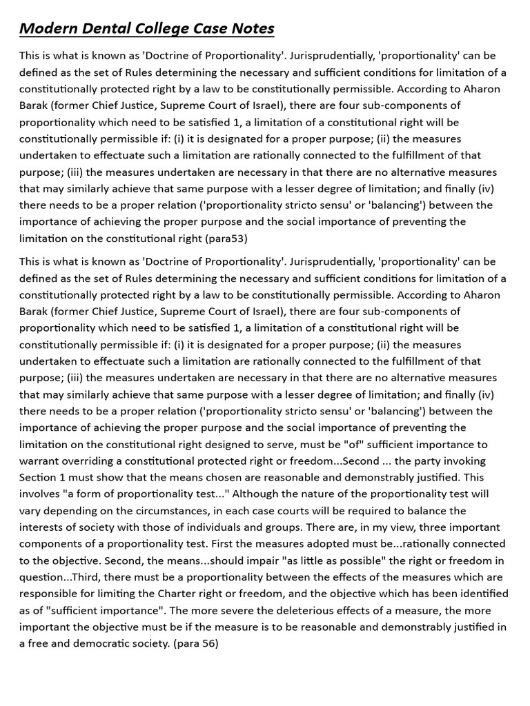 Modern Dental College Case Notes | PDF | Government | Justice