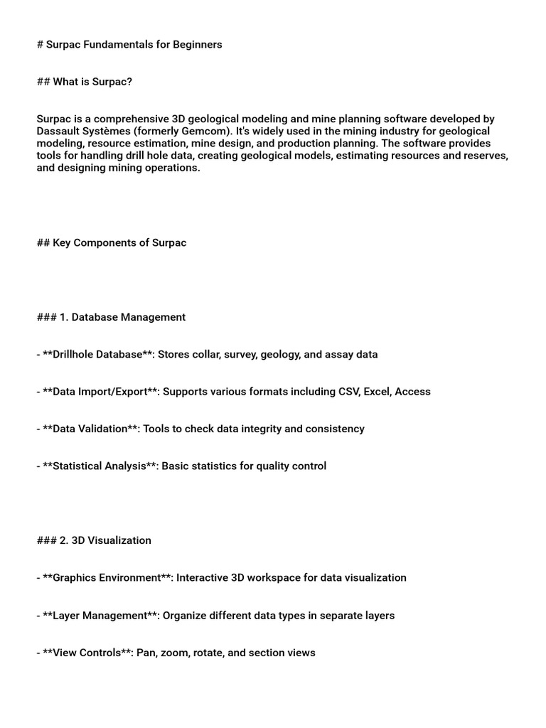 Geological & Resource Modeling | PDF | Standard Deviation | 3 D ...