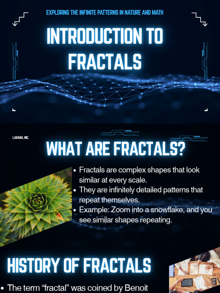 Introduction To Fractals | PDF