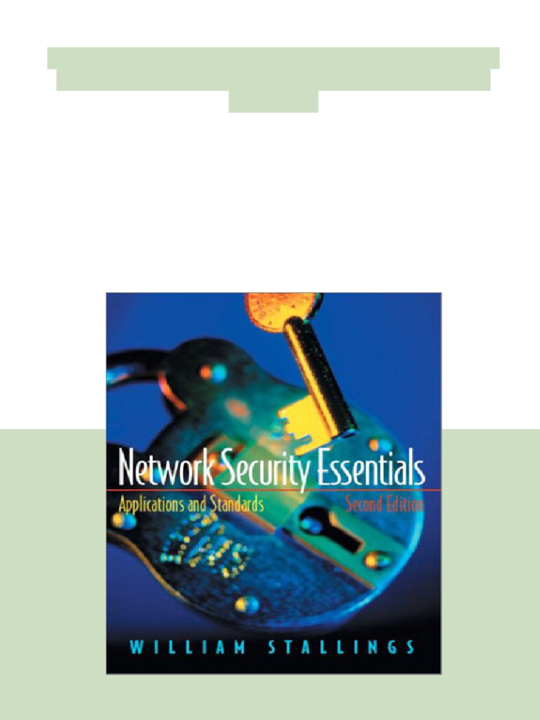 (Ebook) Network Security Essentials (2nd Edition) by William Stallings ...