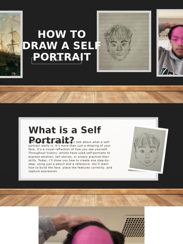 Black Elegant Collage Artist Portfolio Presentation | PDF