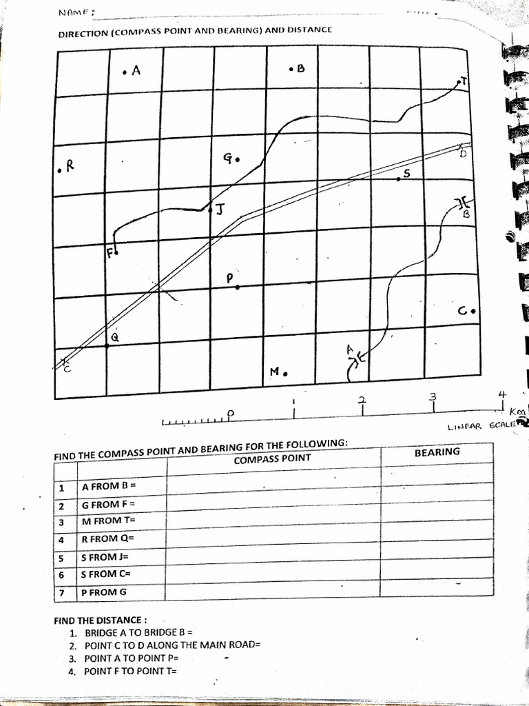 Geography Map Reading | PDF