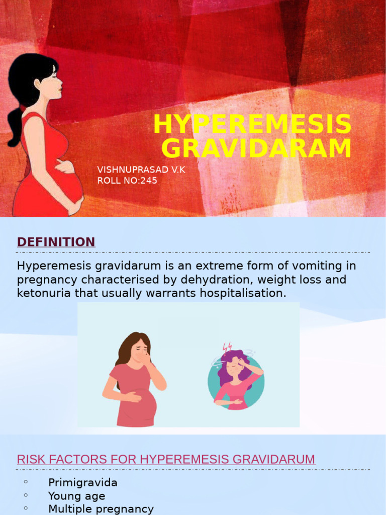 Understanding Hyperemesis Gravidarum | PDF | Nausea | Intravenous Therapy