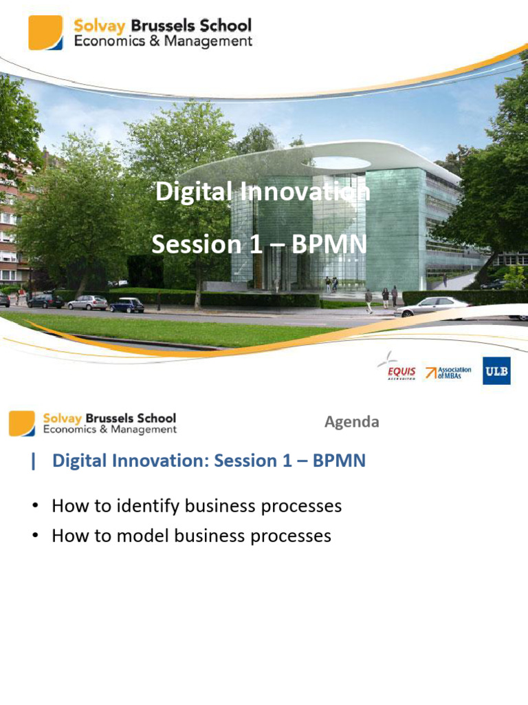Handouts - Session 01 - BPMN | PDF | Business Process | Innovation