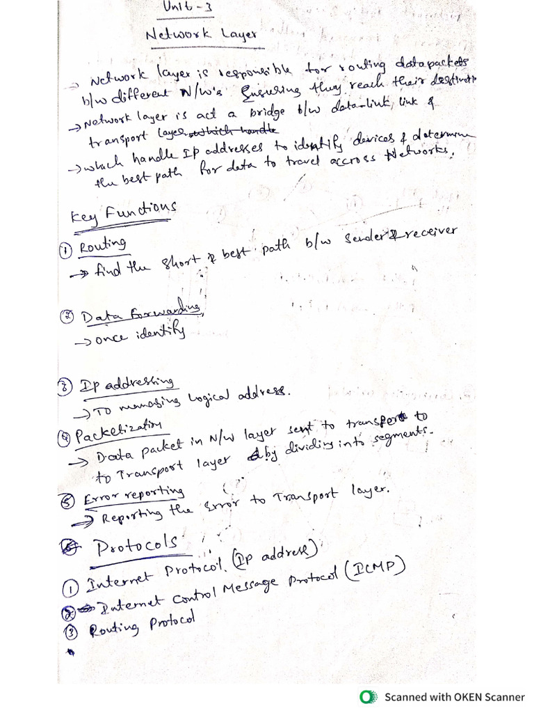 CN - Notes Handwritten Notes For Artificial Intelligence | PDF