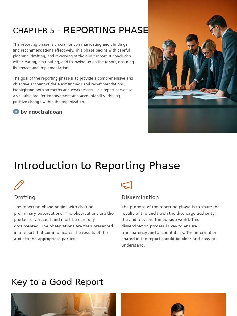 Effective Audit Reporting Strategies | PDF | Audit | Information