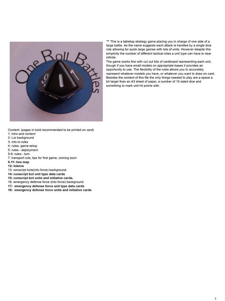 ORB Base Rules 1.0 | PDF | Armoured Fighting Vehicles | Tanks