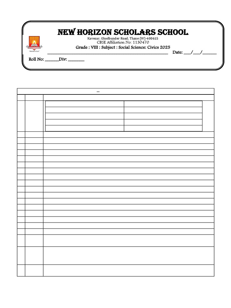 g8 Civics CHP 4 Understanding Laws (T.B, W.B, N.P) - 1 | PDF ...