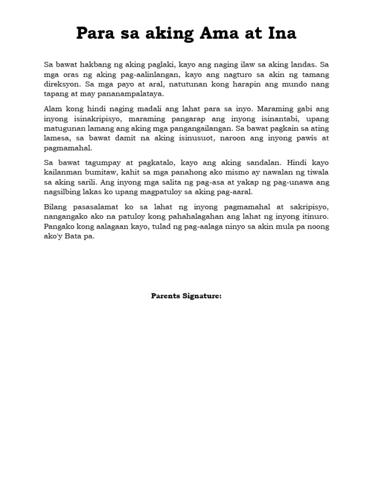Filipino Task | PDF
