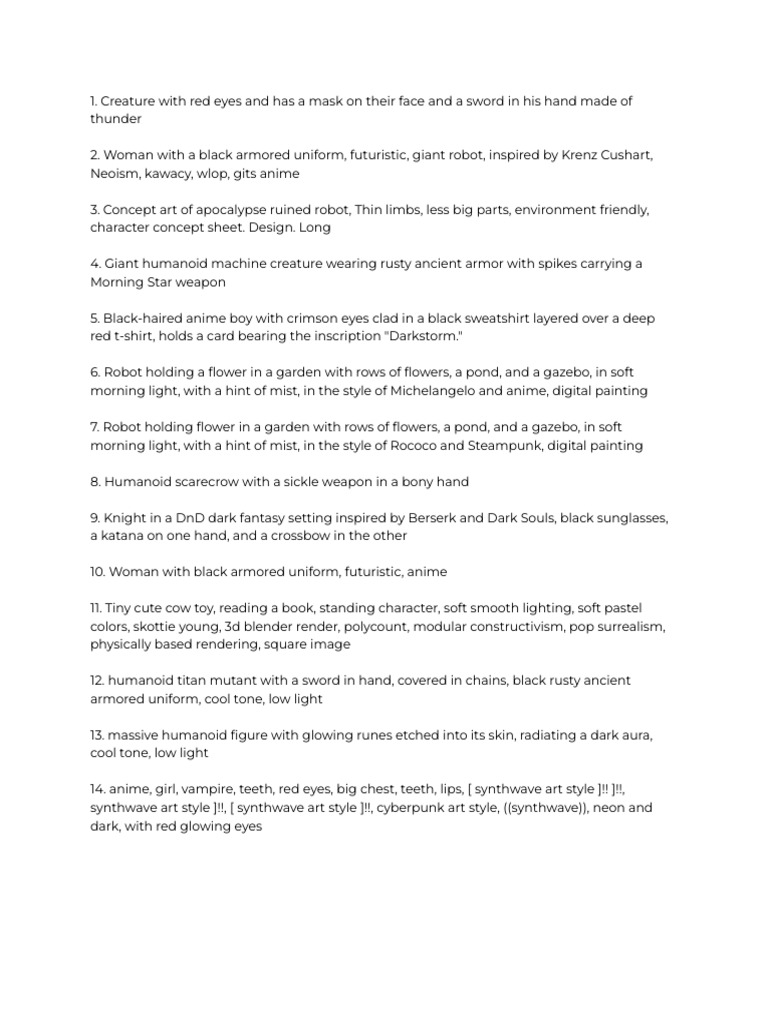 AI Prompts To Use | PDF