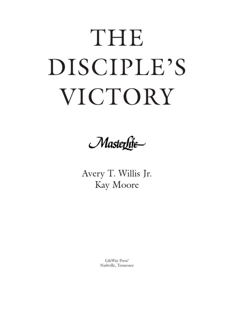 MasterLife Bk3 Look-Inside | PDF | Disciple (Christianity) | Satan