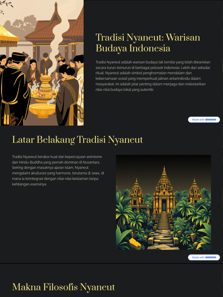 Tradisi Nyaneut Warisan Budaya Indonesia | PDF