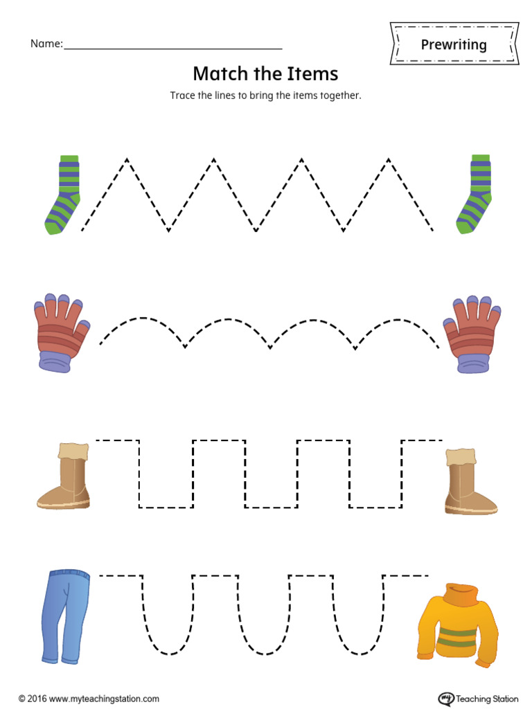Match The Items Color | PDF