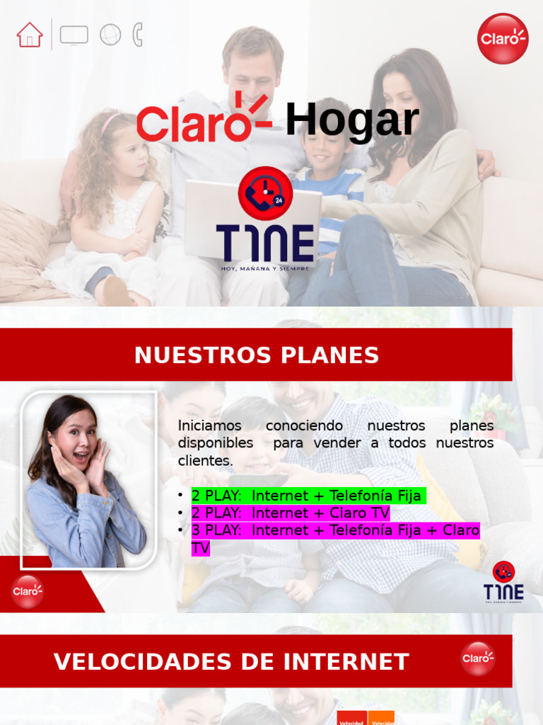 Resumen Nota de Producto - Claro Hogar 2024 | PDF | Internet ...