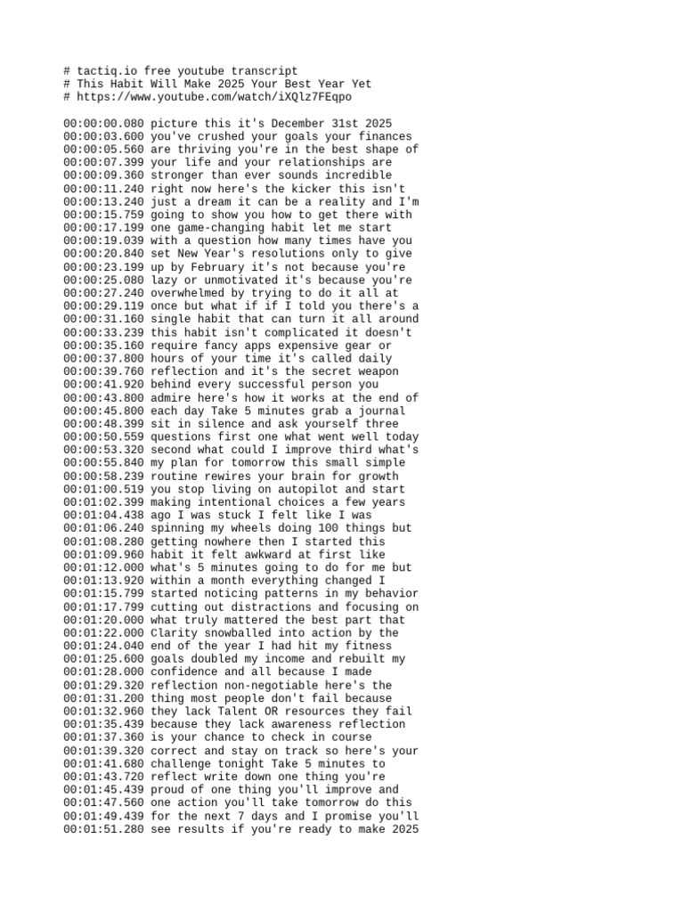 Tactiq Free Transcript IXQlz7FEqpo | PDF