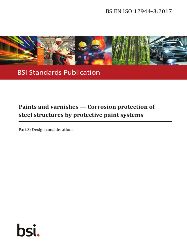 ISO 12944-3: Design Considerations | PDF | International Organization ...