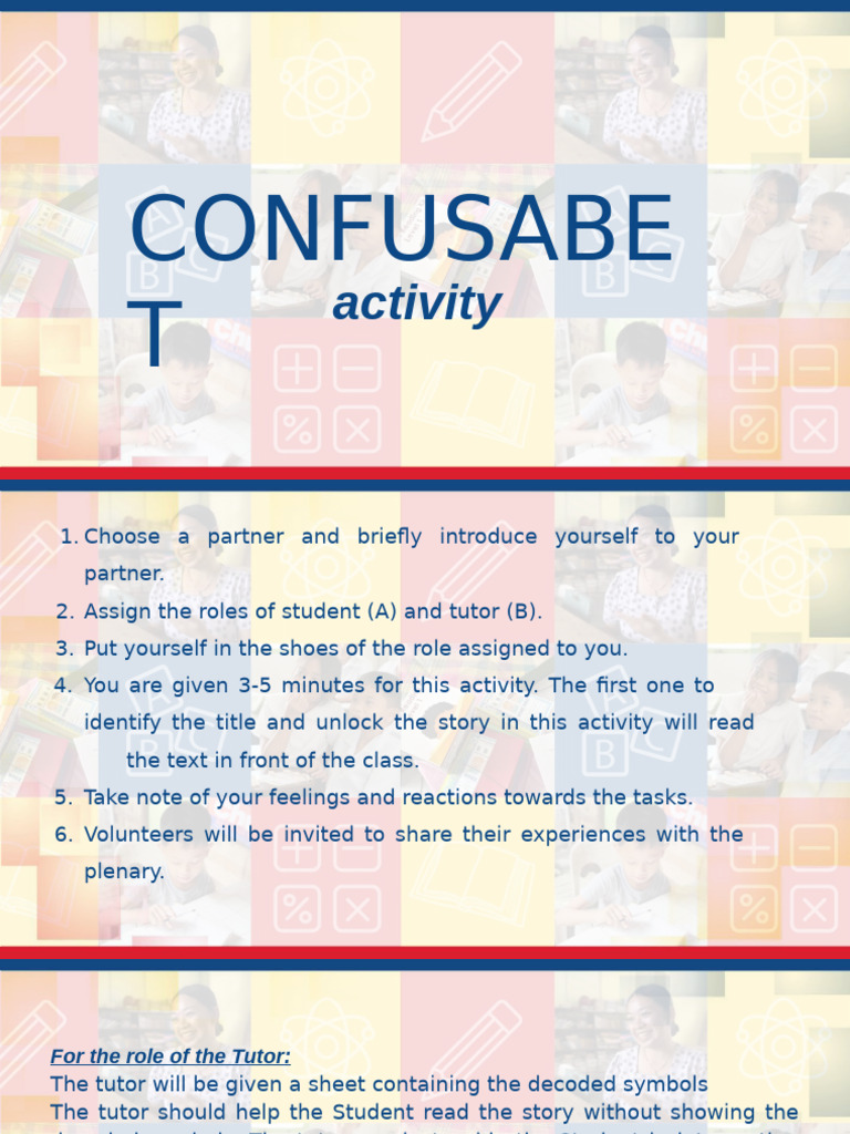 Confusabet Activity | PDF
