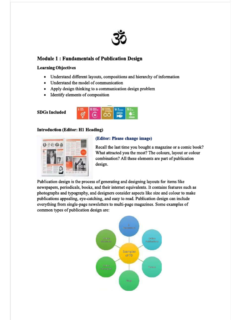 Study Material Fundamentals of Publication Design 3 | PDF