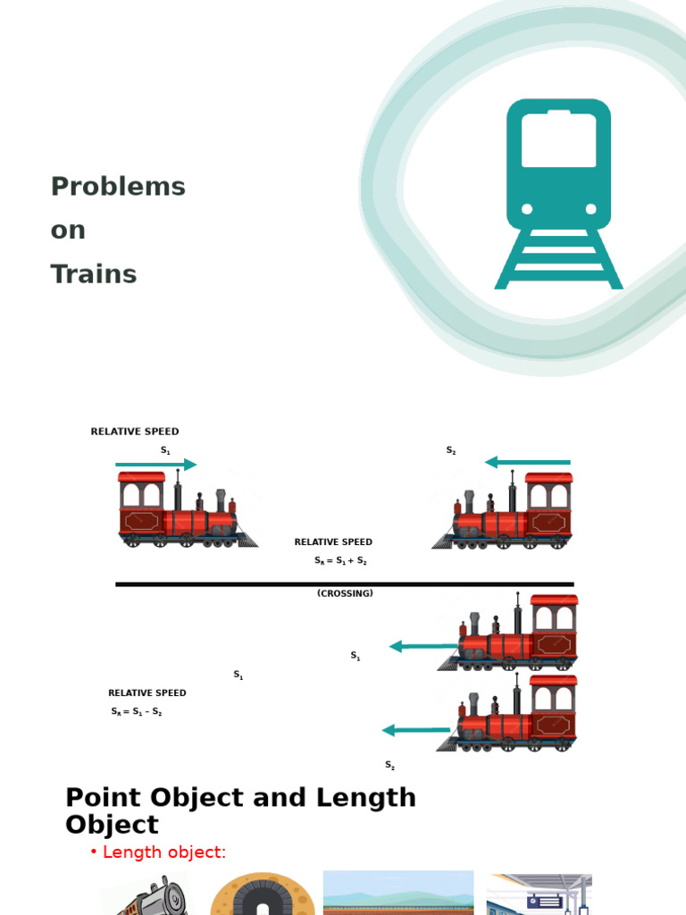 Problems On Trains, Boat and Stream | PDF | Speed | Velocity