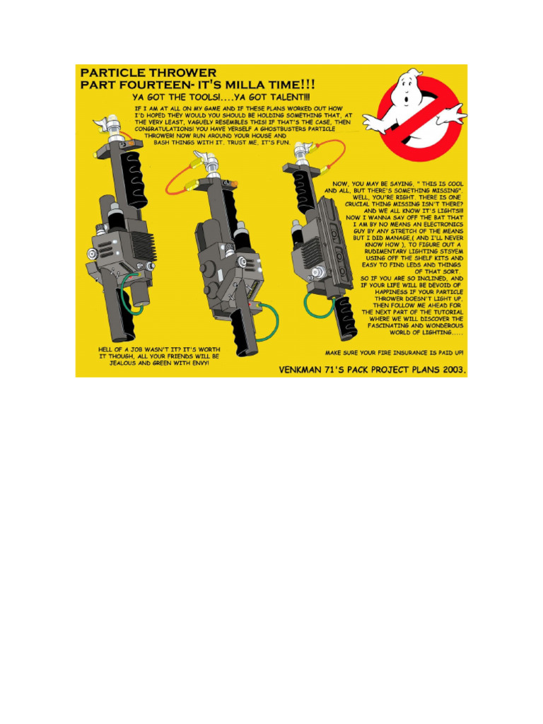 Proton Gun Ghost | PDF
