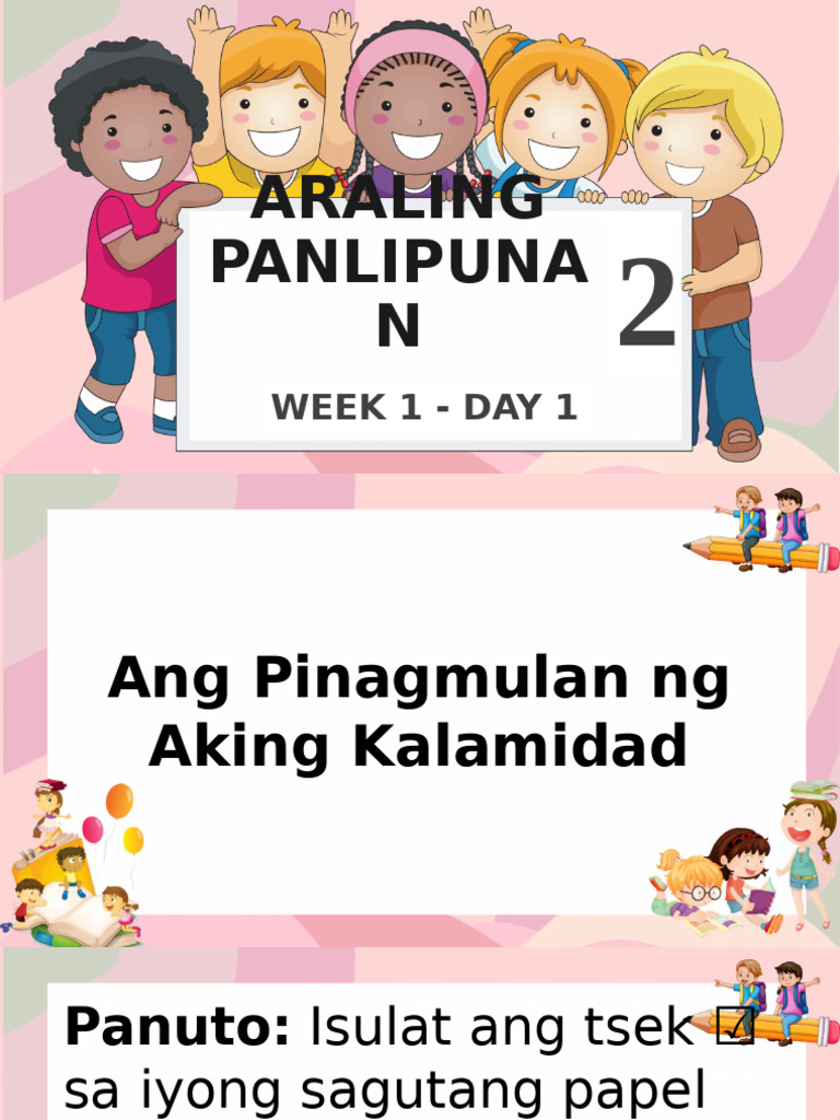 Ap 2 Q2 Week 1 | PDF