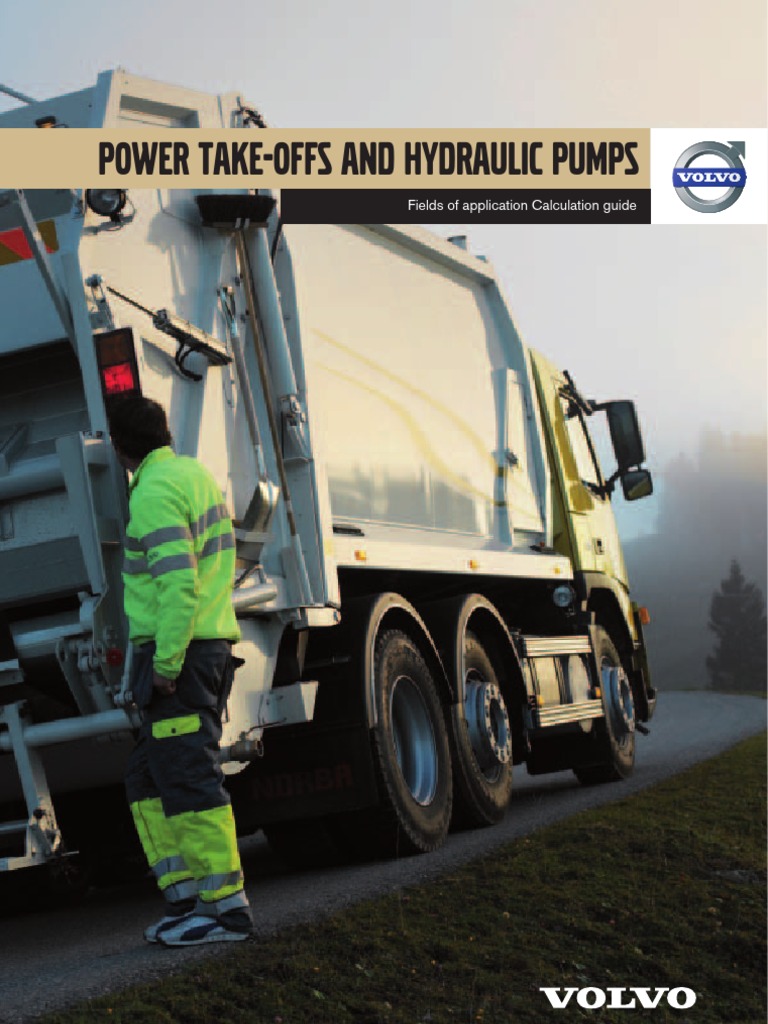 Volvo PTO & Hydraulic Pump Guide | PDF | Transmission (Mechanics) | Clutch