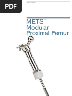 S-ROM Modular Hip System Technique Guide | PDF | Hip | Musculoskeletal ...